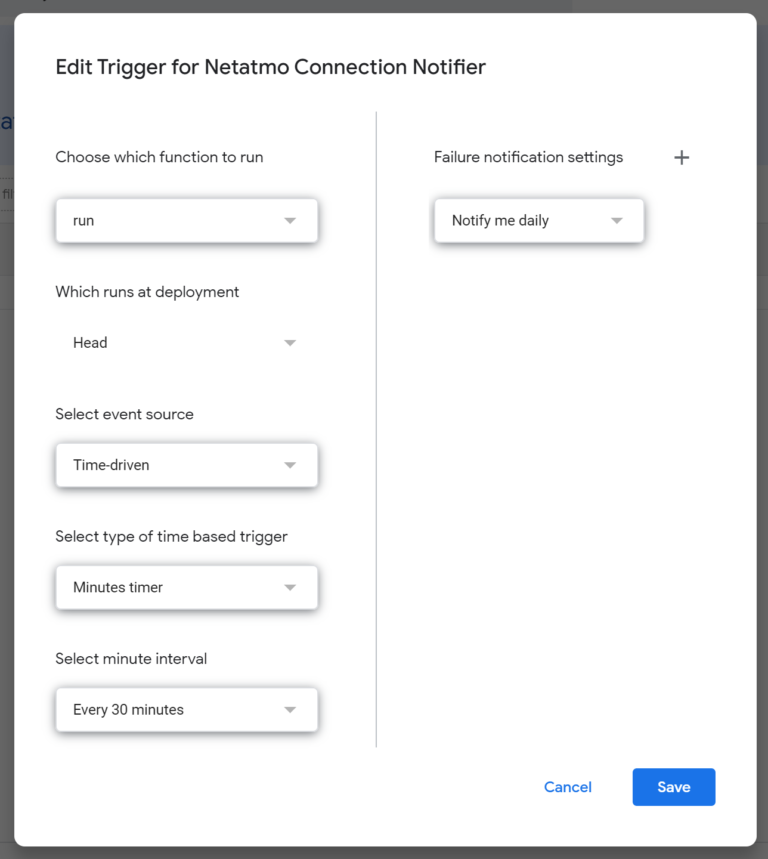 Get a notification when Netatmo loses the internet connection – Costigator